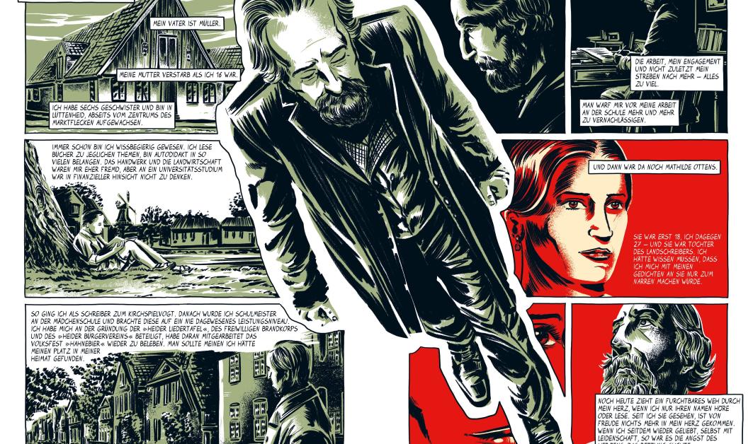 Zu Ehren Klaus Groths: Ein Comic für den Dichter | KIELerleben